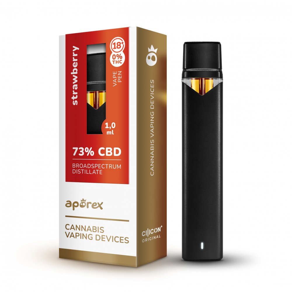 CBD Vape - Strawberry 1 ml :: Gurufarm