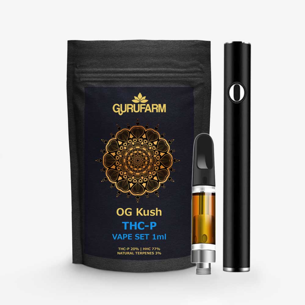 Vaporizer OG Kush 20% THC-P 1 ml :: Gurufarm